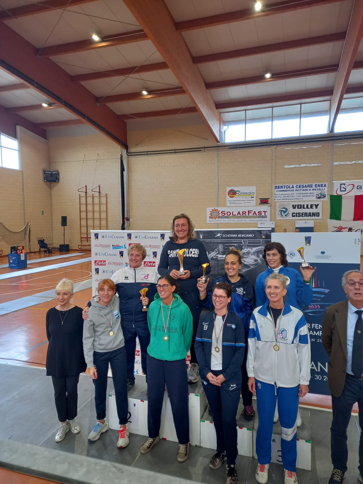 Sara Vitale vince la Prima Prova Nazionale Master - Federscherma Liguria